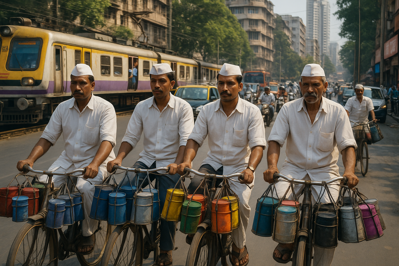 Dabbawalas & Traffic: Mumbai’s Human Algorithm for Delivery | SpotGenie ...
